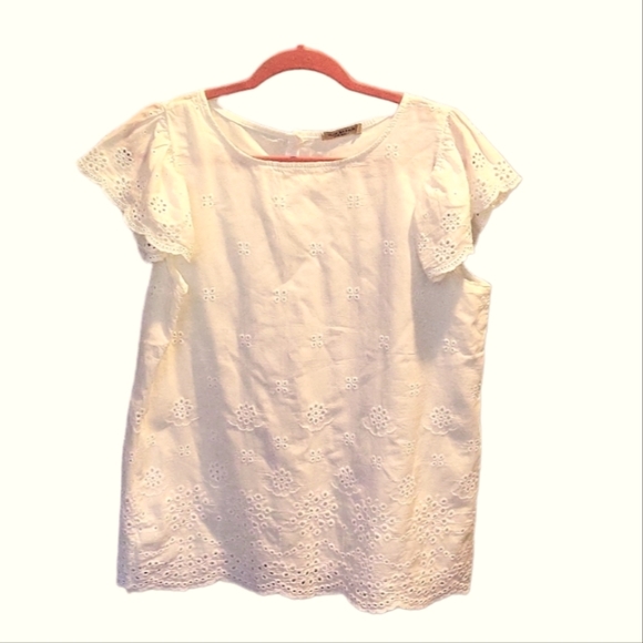 Valentina Naldi | Tops | Valentina Naldi 0 Cotton Blouse | Poshmark